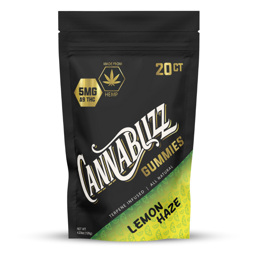 Cannabuzz 5mg THC Lemon Haze Sativa Gummies | Anavii Market